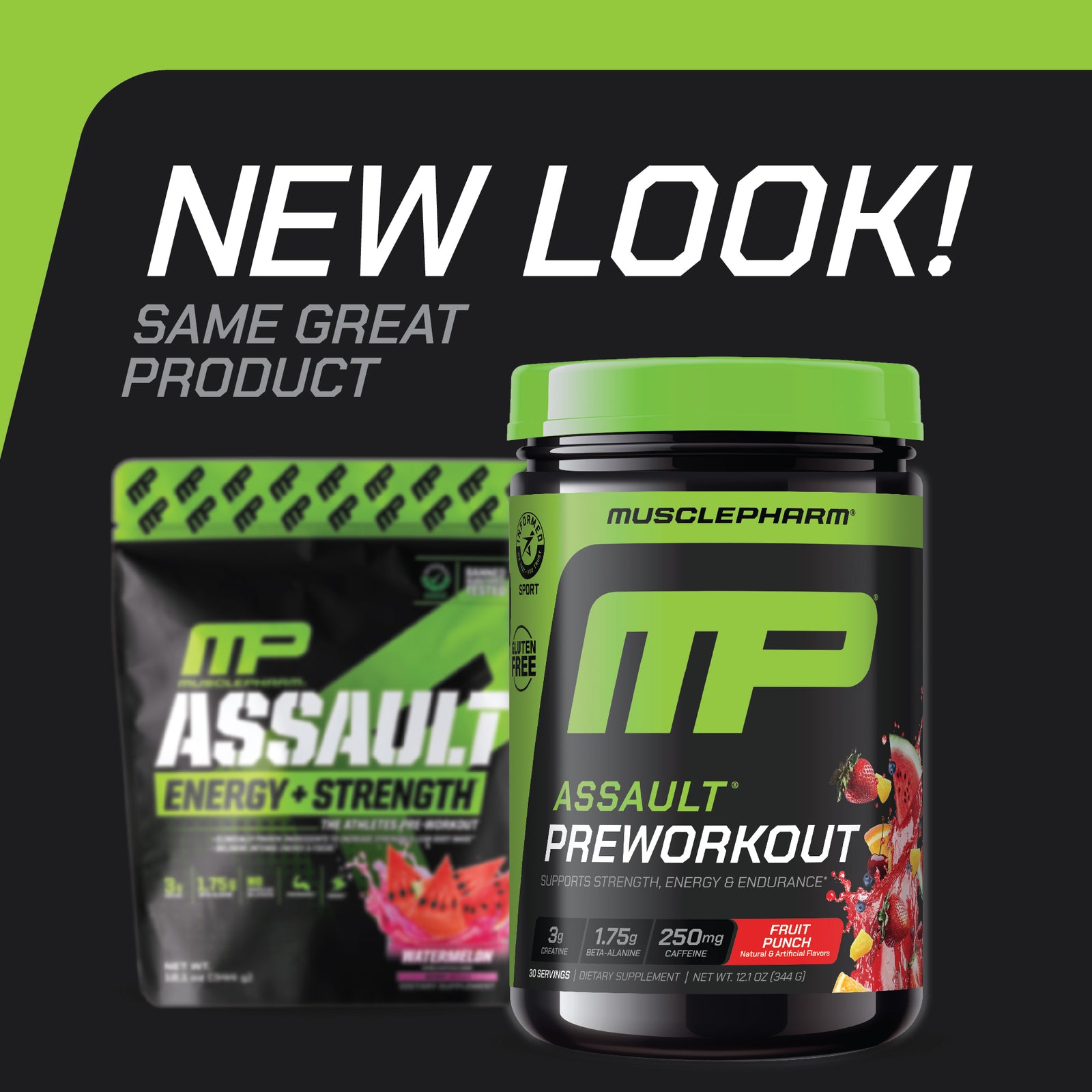 MusclePharm | Assault Energy+Strength