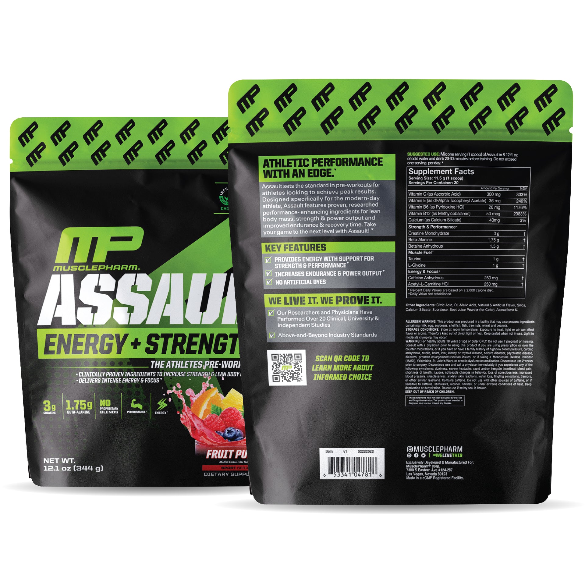 MusclePharm | Assault Energy+Strength